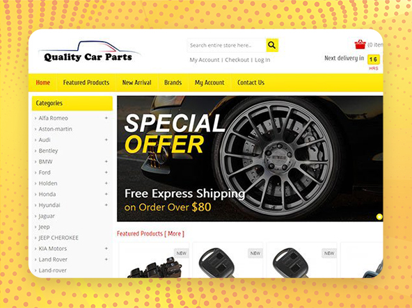 Quality Car Parts - HorizonCore